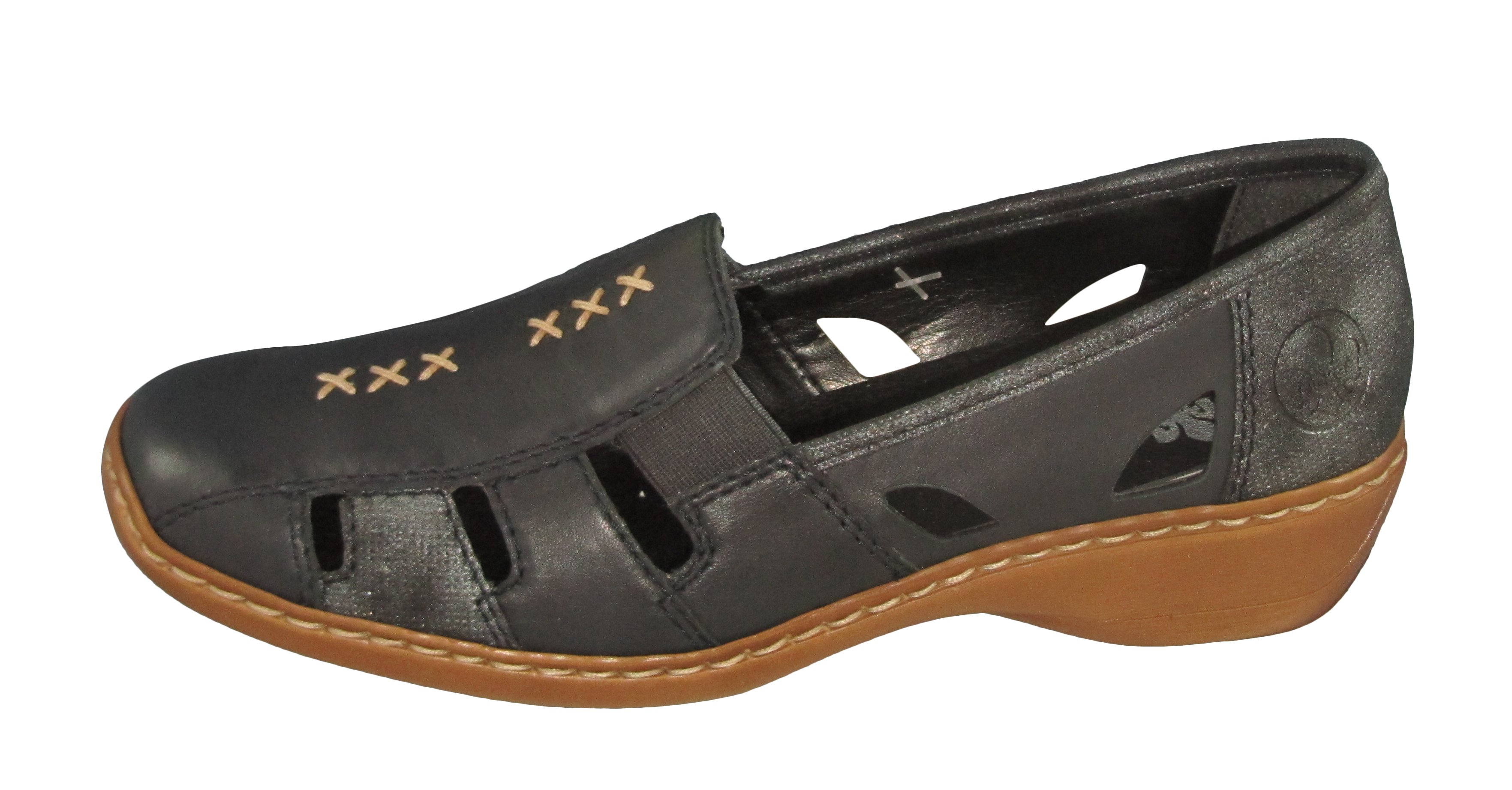 41385 RIEKER - WOMENS SHOES-SHOES - low to flat : Shirley's Shoes ...